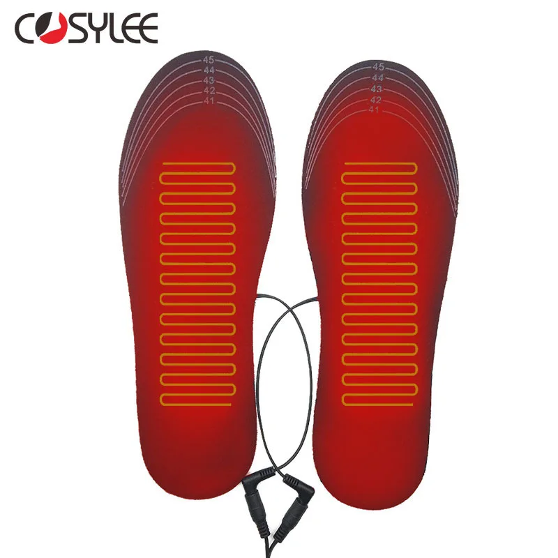 Usb Heated Shoe Insoles Electric Foot Warming Pad Feet Warmer Sock Pad ...
