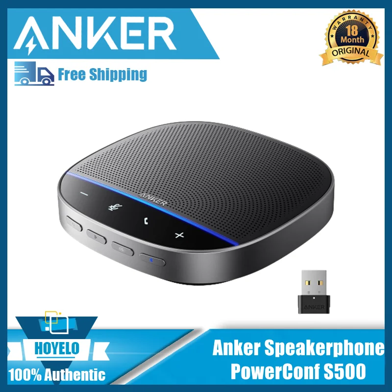 Anker-PowerConf-S500-Speakerphone-with-Zoom-Rooms-and-Google-Meet-Certifications-USB-C ...