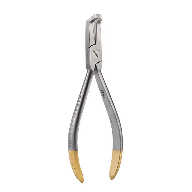 1pc dental Orthodontic Pliers Flat distal end Cutter Ligature Plier ...