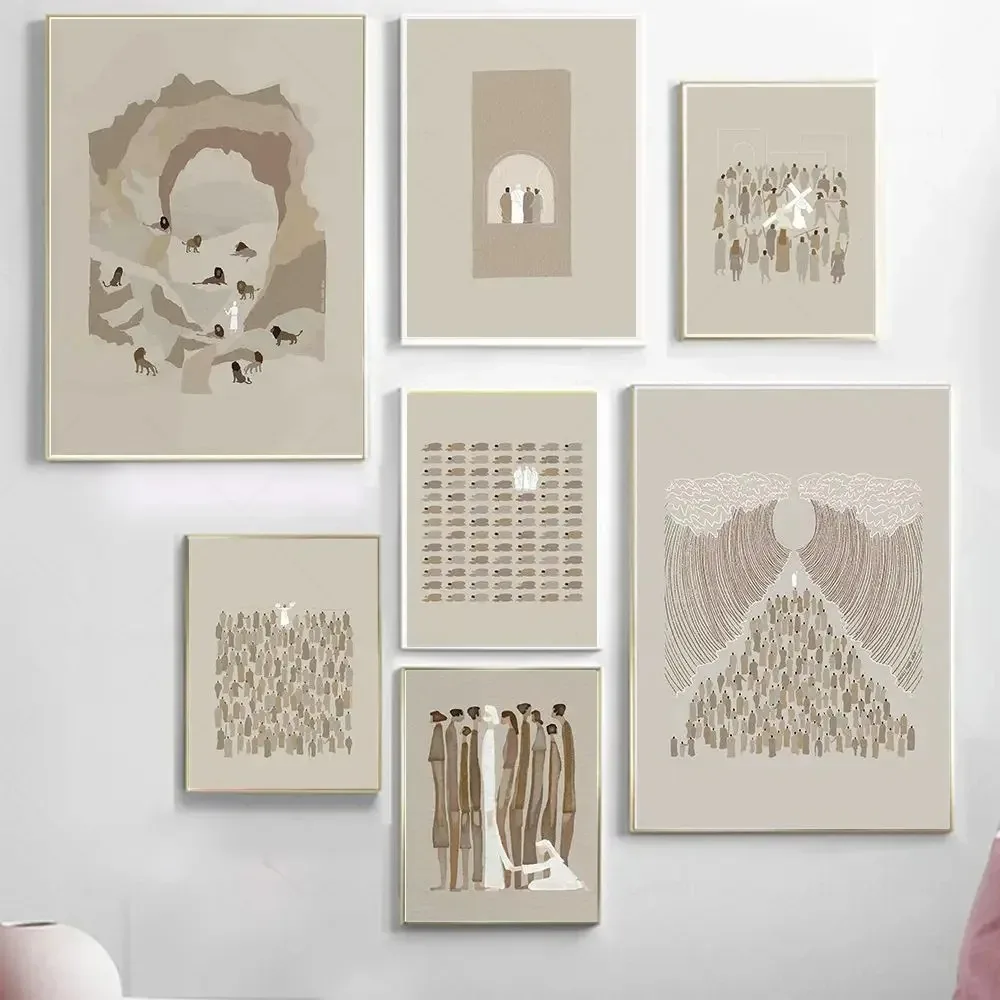 Bible Verse Wash Feet: Meaningful Christian Wall Art for Modern Home Decor