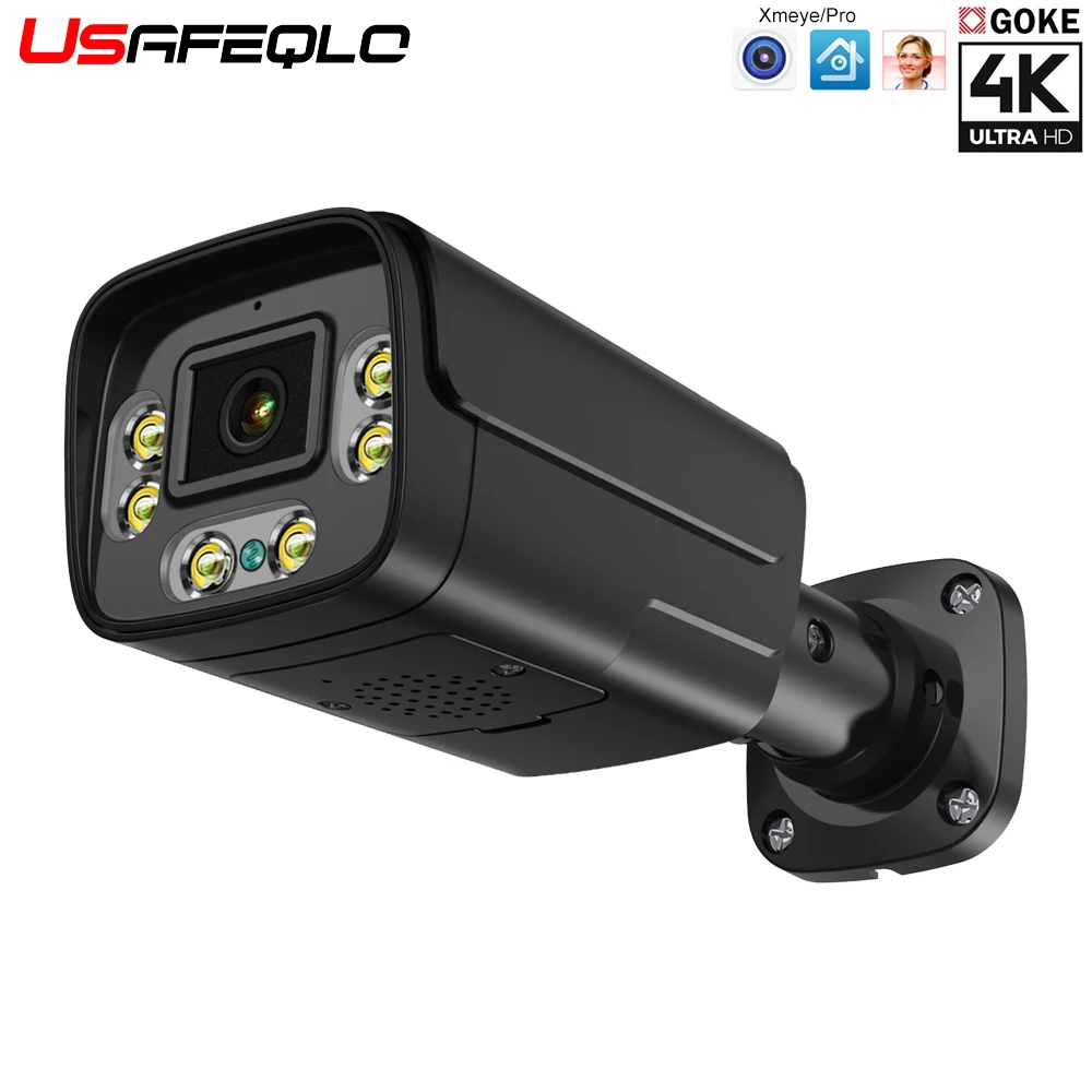 4k 8mp 5mp 4mp Poe Ip Camera Two Ways Audio Record Cctv Security ...
