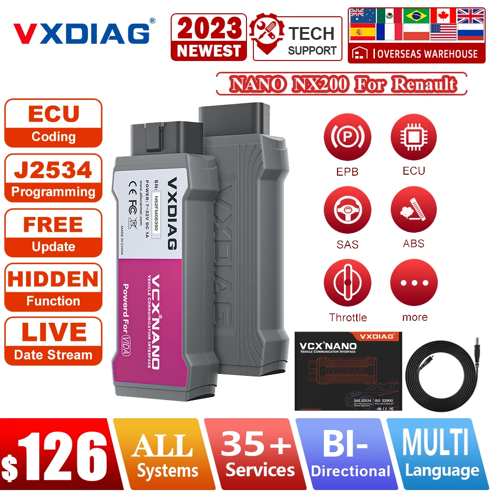 VXDIAG-VCX-NANO-NX200-For-Renault-Auto-All-Systems-Diagnostic-Tool-Nano ...