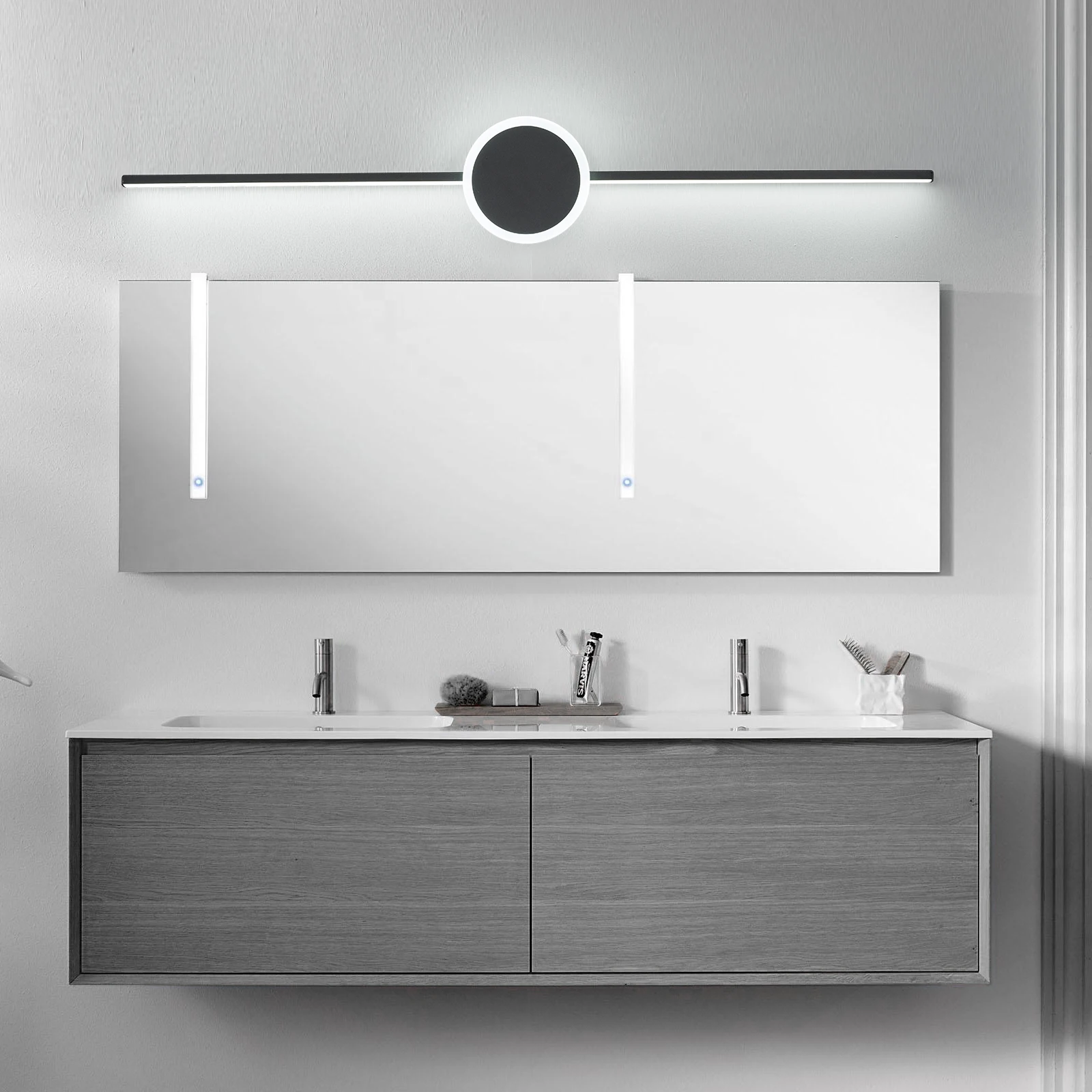 NEO Gleam Bathroom Light led Mirror Wall Lamp L70-110cm Wall Mount ...