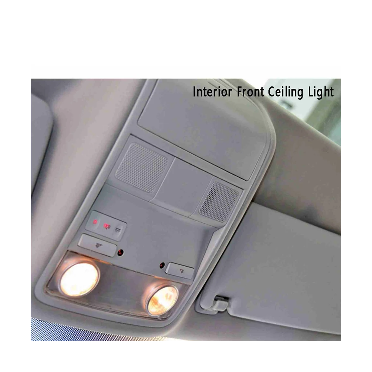 Front-Ceiling-Light-Reading-Light-Interior-Roof-Light-Car-for-VW-Golf-6 ...
