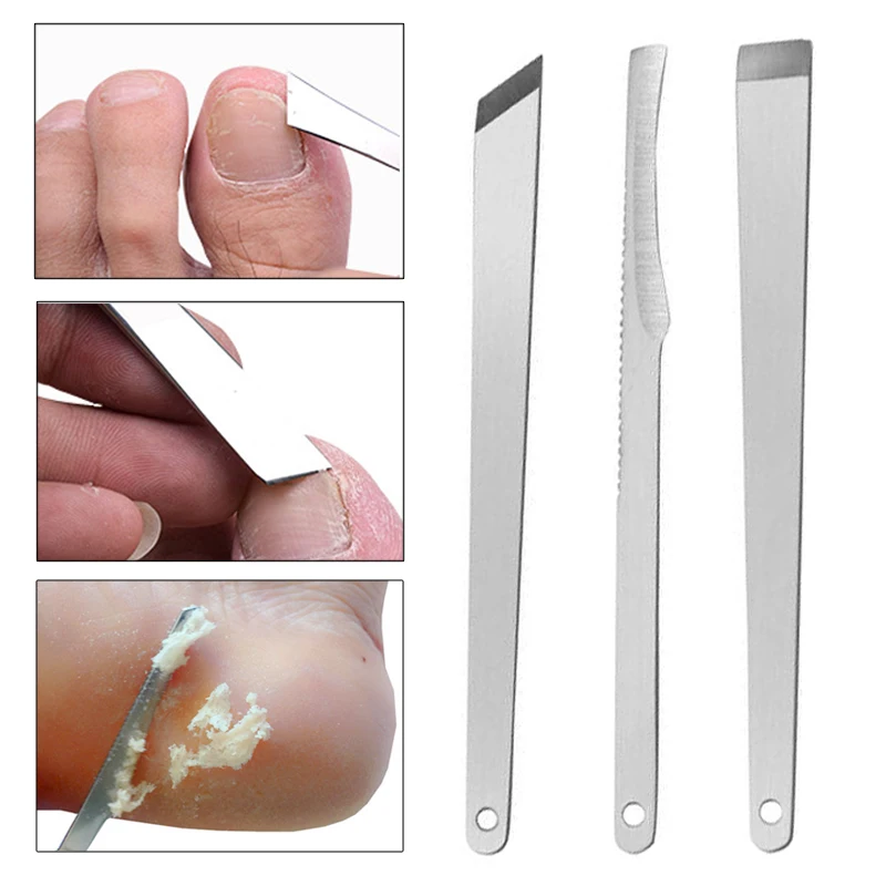 Ingrown-Nail-Manicure-Tools-Stainless-Steel-Toenail-Scraper-Feet-Nail ...