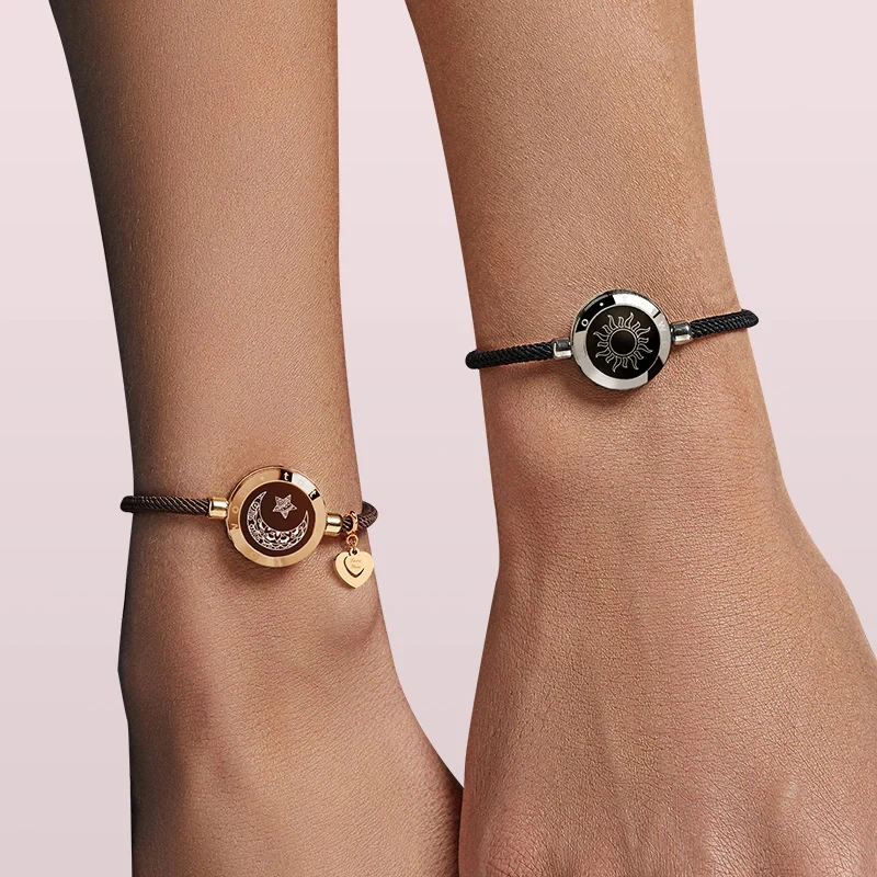 Pulsera-inteligente-con-recordatorio-de-amor-para-parejas-pulseras-t ...