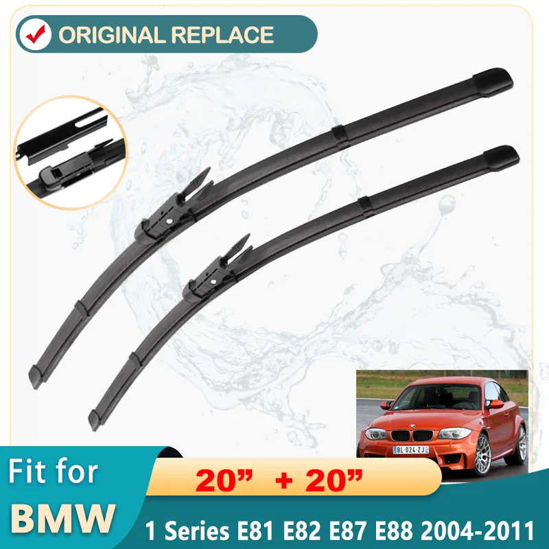 Car-Wiper-Blades-for-BMW-1-Series-E81-E82-E87-E88-2004-2011-Windshield ...