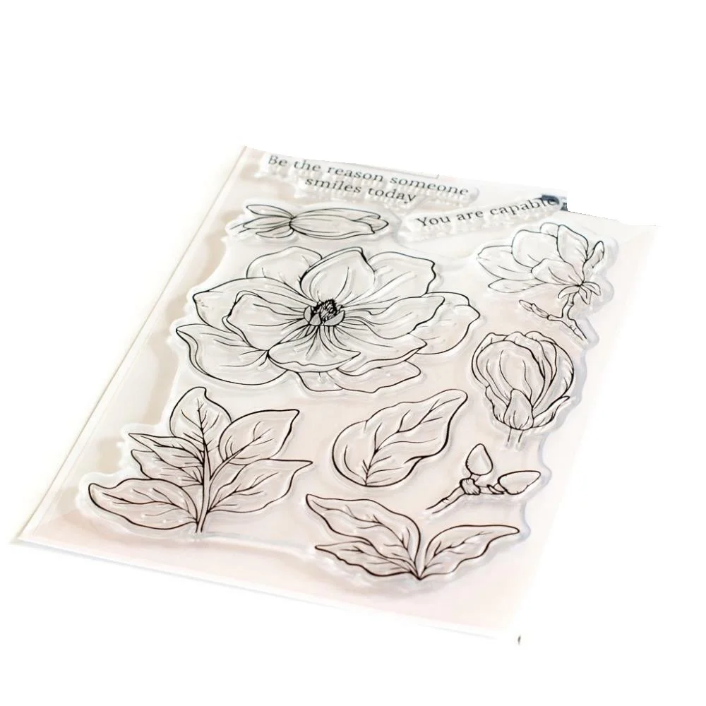 Magnolia-Transparent-Stamps-Seal-for-DIY-Scrapbooking-Photo-Album ...