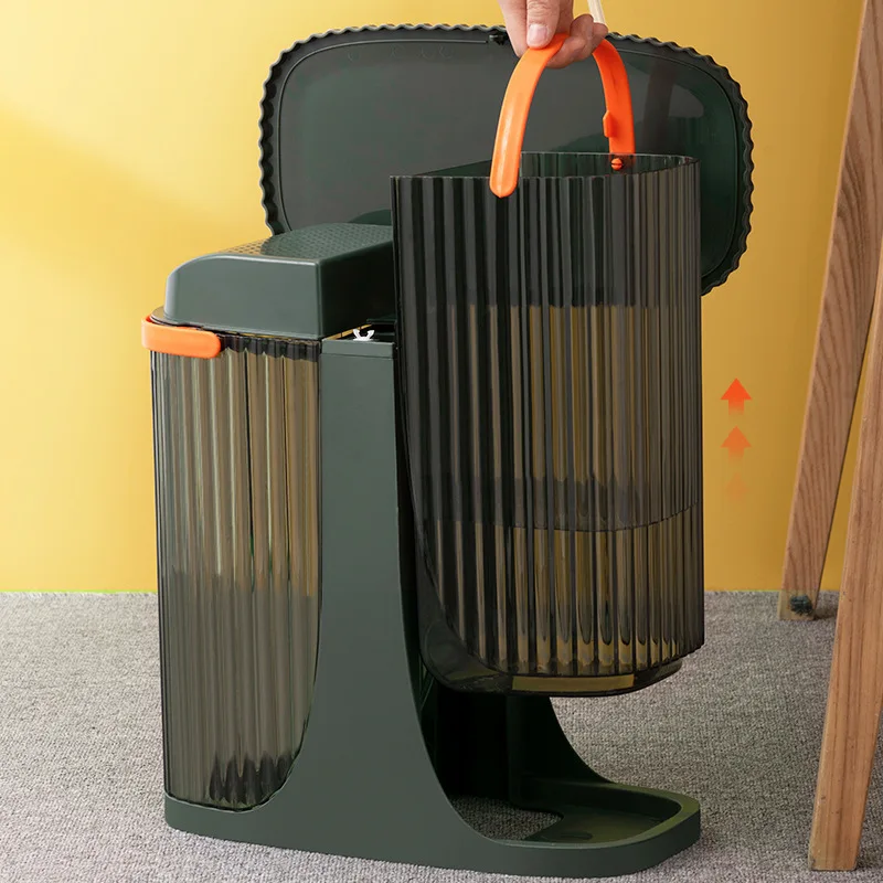 Transparent-Tea-Bucket-with-Filter-Household-Drainage-Waste-Water ...