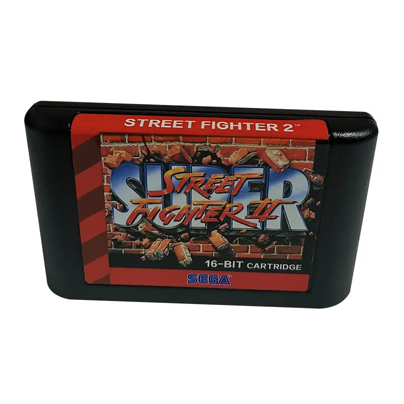 Super Street Fighter 2 16 Bit MD Cartão De Jogo Para Mega Drive Game ...
