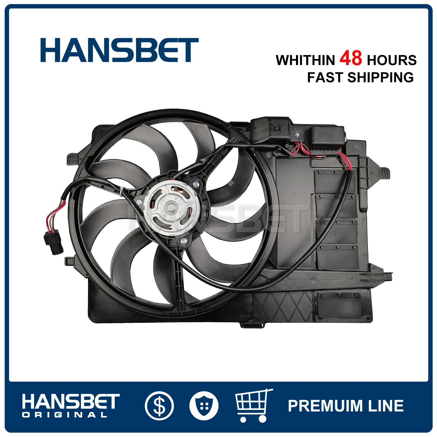 Radiator-Cooling-Fan-w-Motor-Assembly-Fit-BMW-Mini-Cooper-R50-R52-R53-1 ...