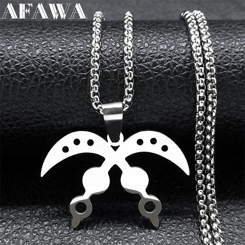 West-African-Wisdom-AKOFENA-Necklaces-for-Women-Men-Stainless-Steel ...