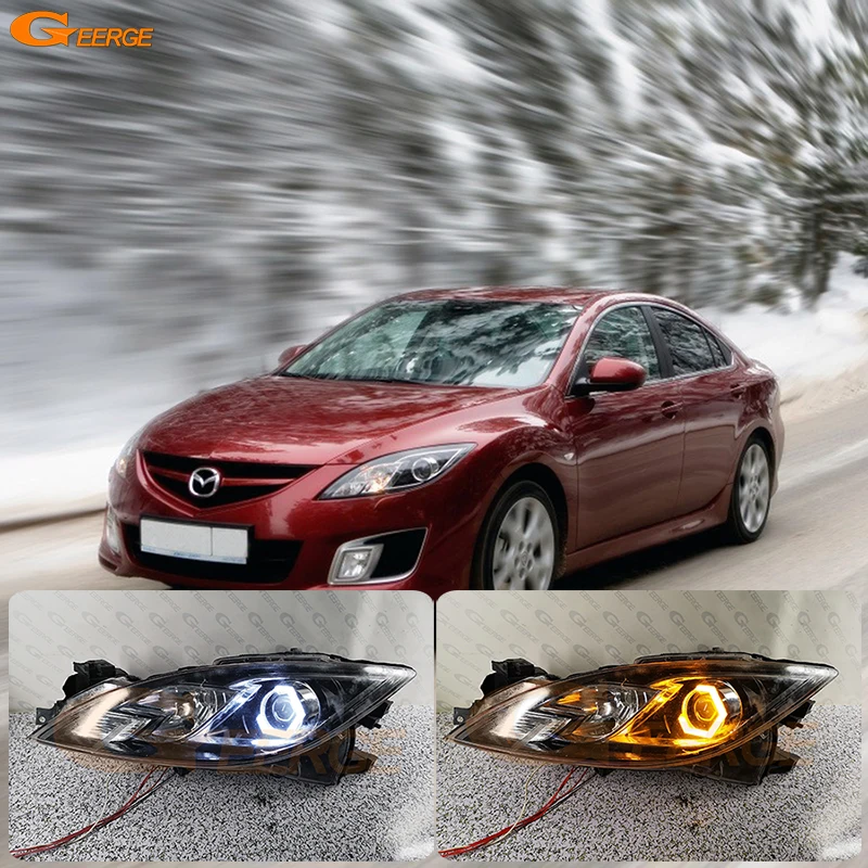 Para Mazda 6 Mazda6 GH MK2 2008 2009 2010 2011 2012 Ultra brillante ...