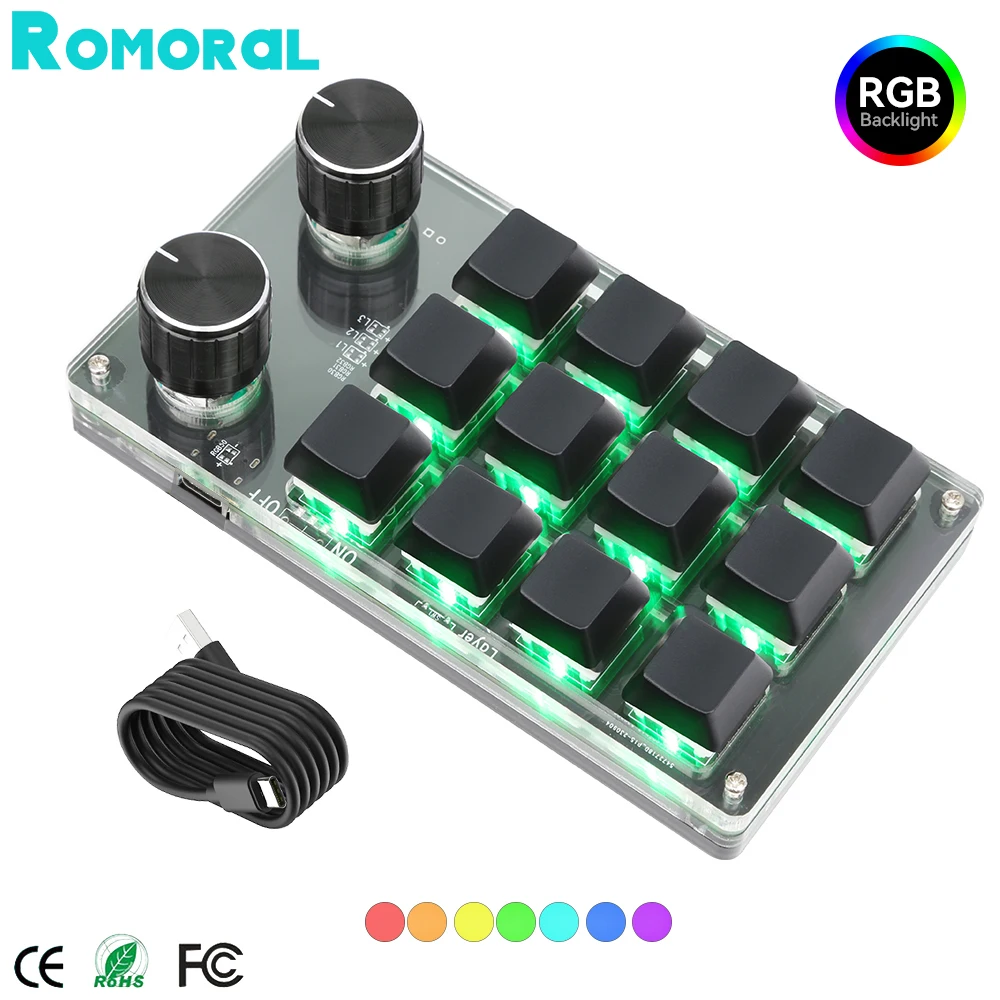 Hotswap-Keyboard-Mini-Macropad-Programmable-Mechanical-Keyboard-DIY ...