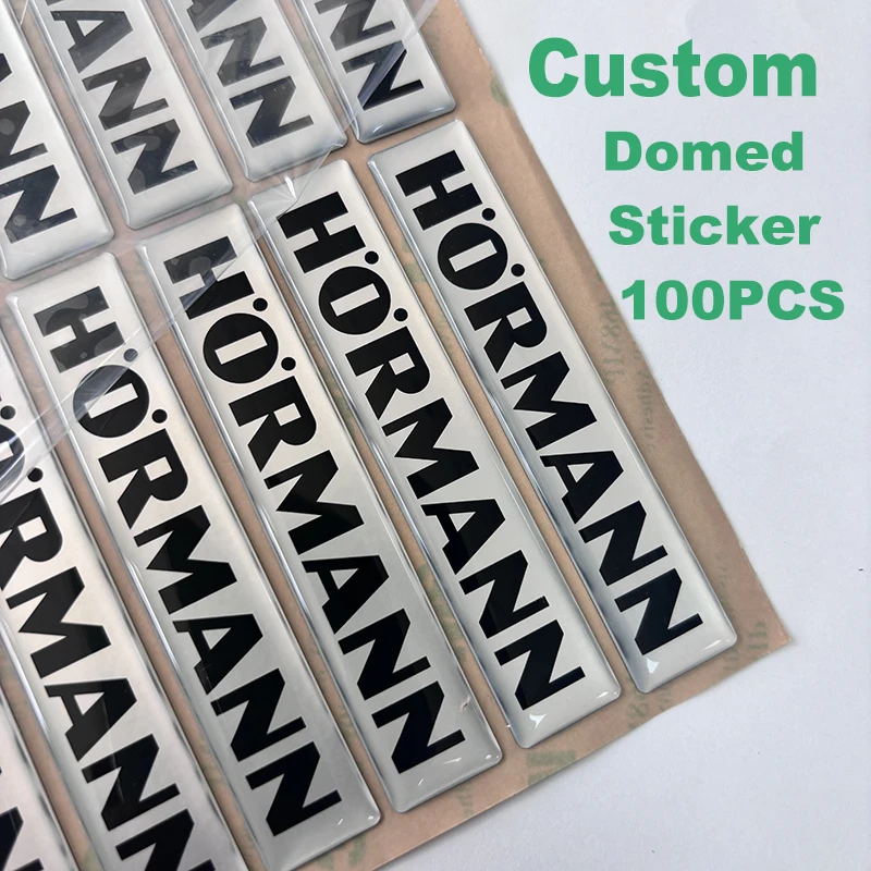 Custom Domed Stickers 100PCS Crystal 3D Resin Epoxy Dome Clear Gel Logo ...