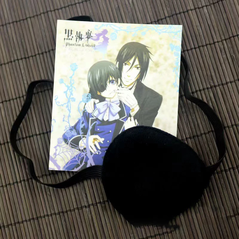 Anime Single Eye Mask Comfortable Eye Patch Washable Concave Eye Patch ...