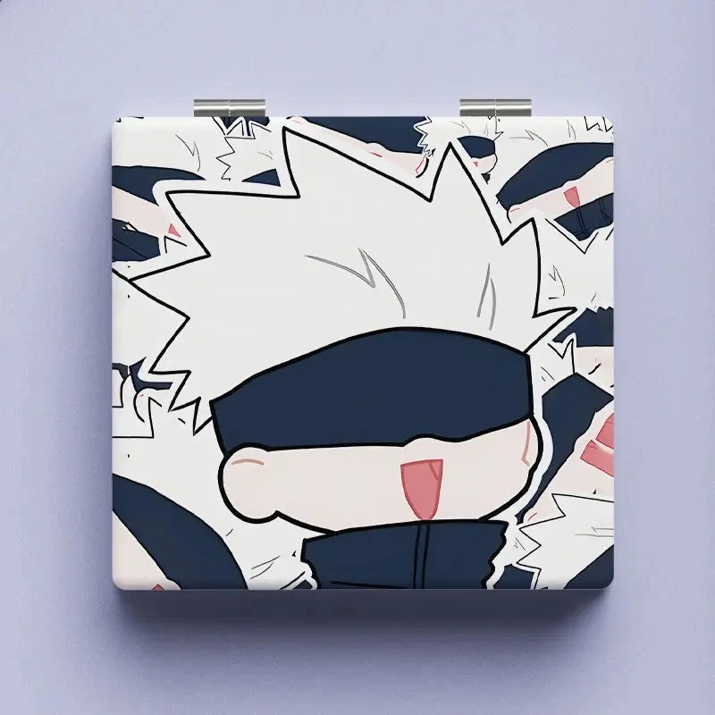 Anime Jujutsu Kaisen Gojou Satoru Inumaki Toge Student Folding Mirror ...