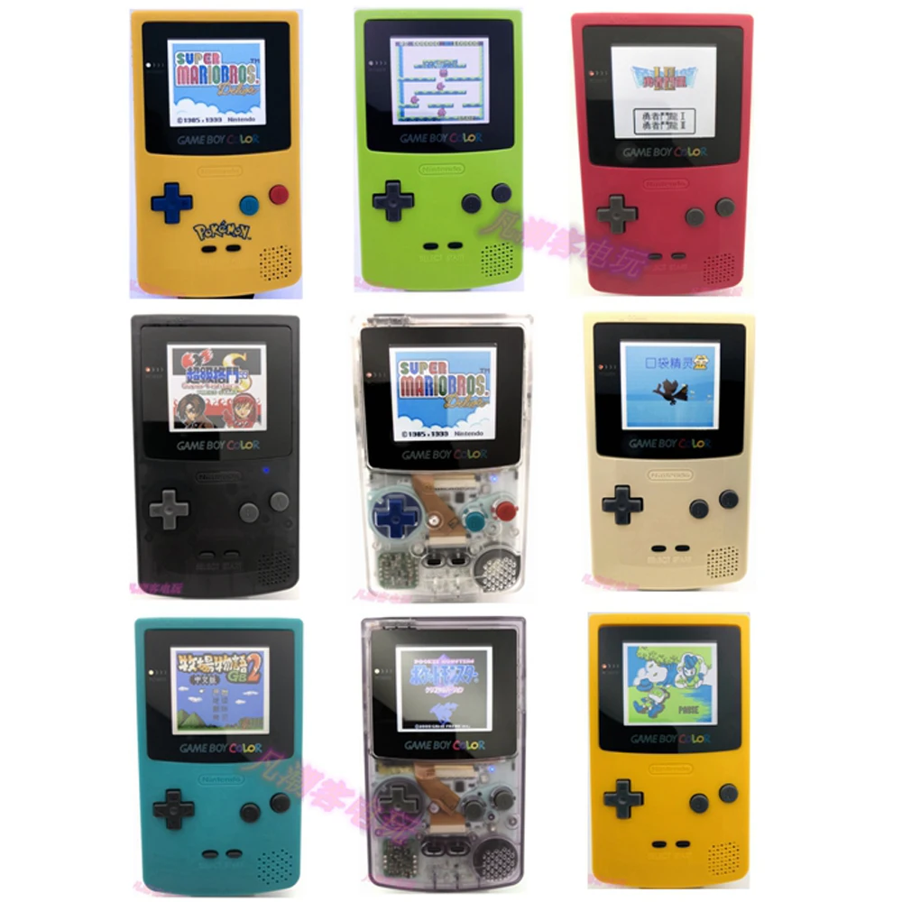 Original-GAMEBOY-COLOR-Refurbished-Portable-Game-Console-GBC-Color ...