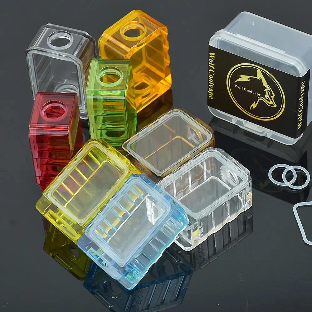 wolfcoolvape-Custom-PRC-Style-Boro-Tank-acrylic-RBA-Bridge-for-SXK-BB ...