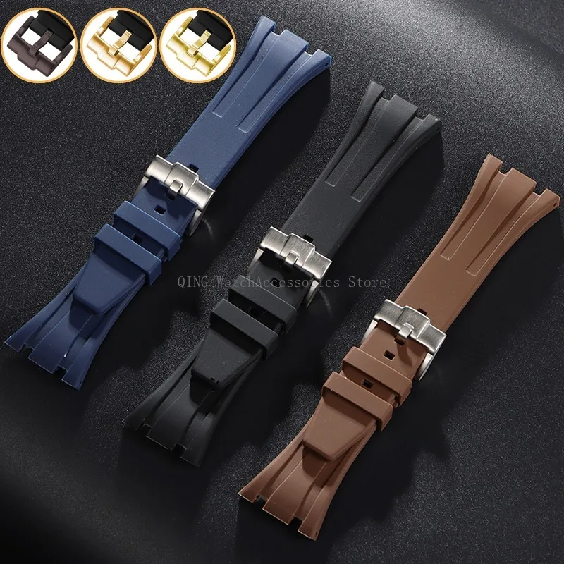 for AP Royal Oak Offshore 15400 26470 15703 Rubber Watch Band 26/27/28 ...