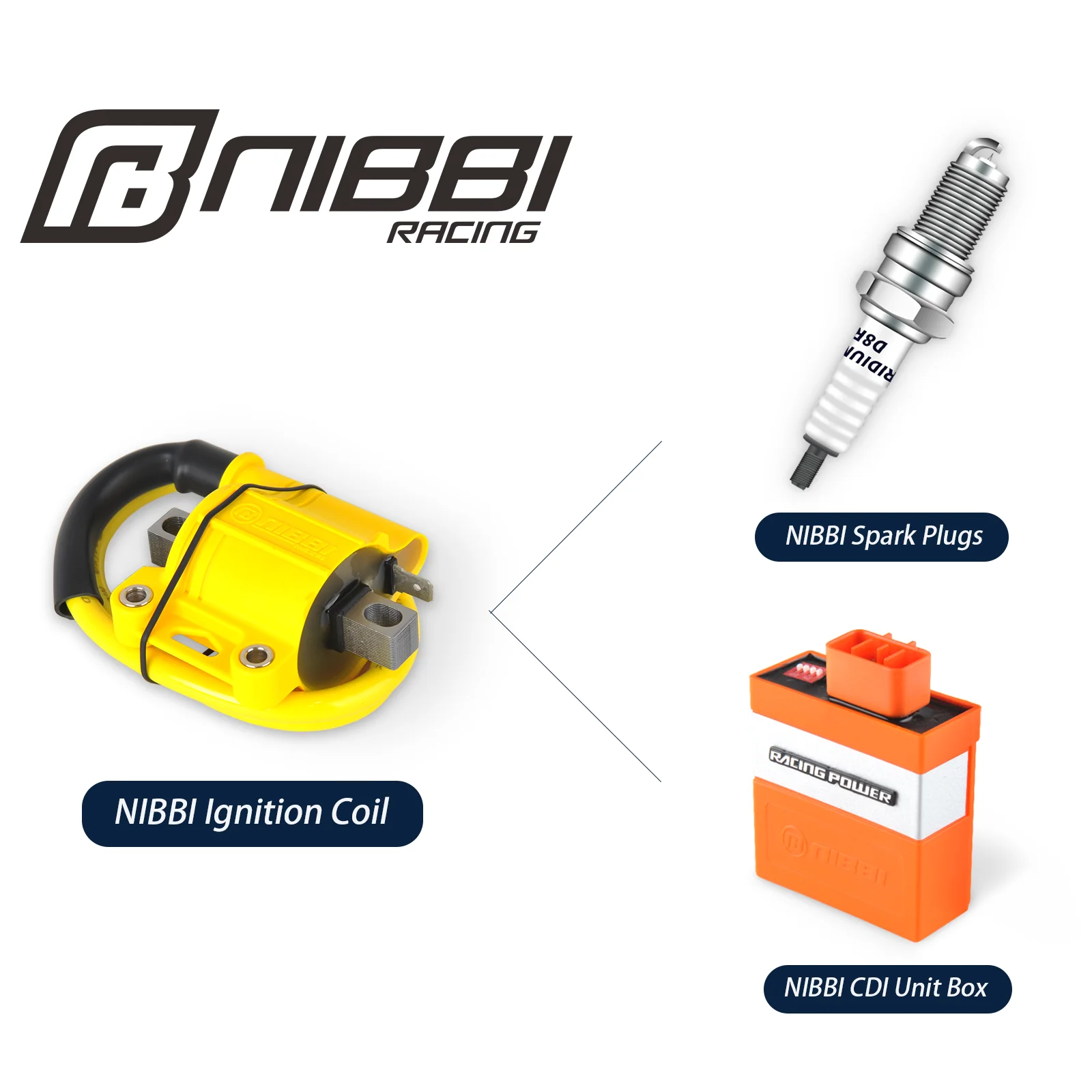 NIBBI-Racing-Motorcycle-Ignition-Coil-CDI-Ignition-Unit-Box-D8RIV-Spark ...