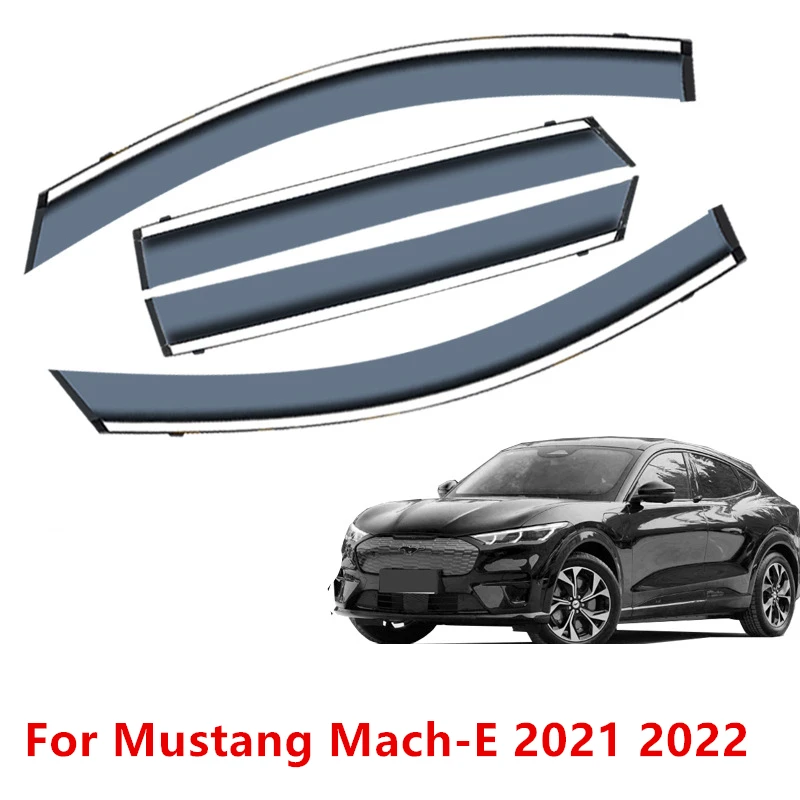 Window-Visor-for-Mustang-Mach-E-2021-2022-Auto-Accessories-Visors-Rain ...
