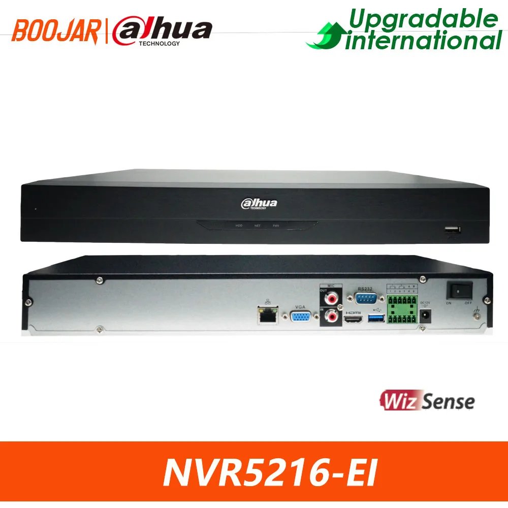 Dahua-Original-NVR5216-EI-16-Channels-1U-2HDD-WizSense-Network-Video-Recorder-Face-Detection-And ...