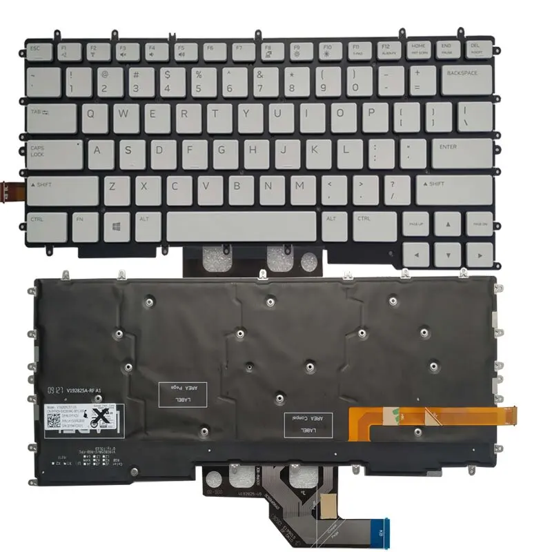 New Backlit US Keyboard For DELL G7 15 7500 V192825CS1 0YFK2V