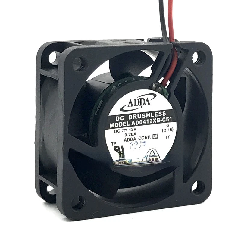 For ADDA 4CM cm 4020 12V 0.20A double ball power supply cooling fan ...
