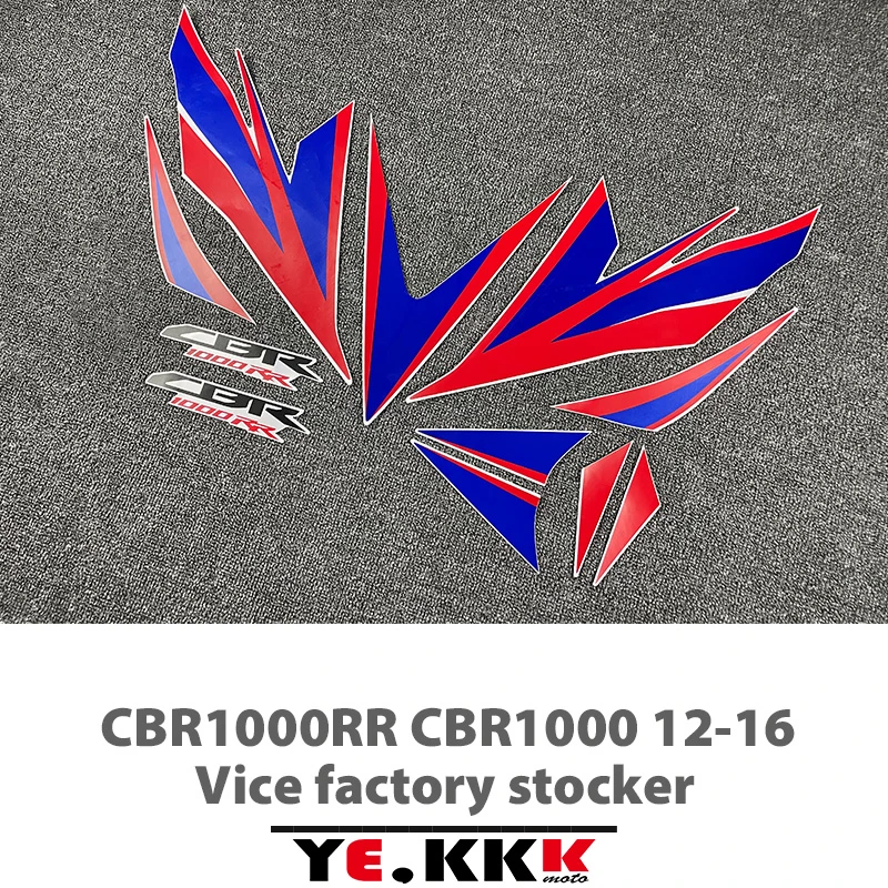For Honda CBR1000RR 1000RR CBR 12 16 2012 Motorcycle Stickers Decals ...