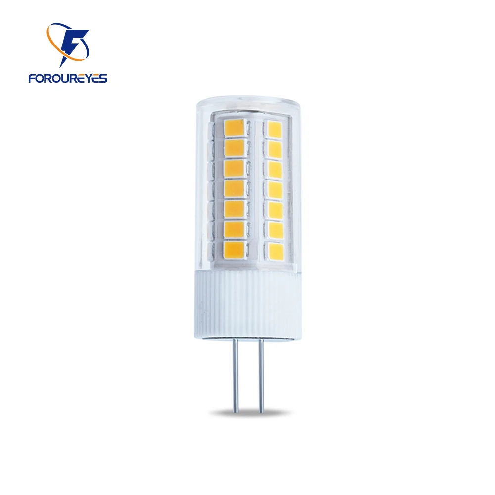 Dimmable G4 LED 220V 240V Corn Lamp 5W No Flicker 2835SMD 45LEDS ...