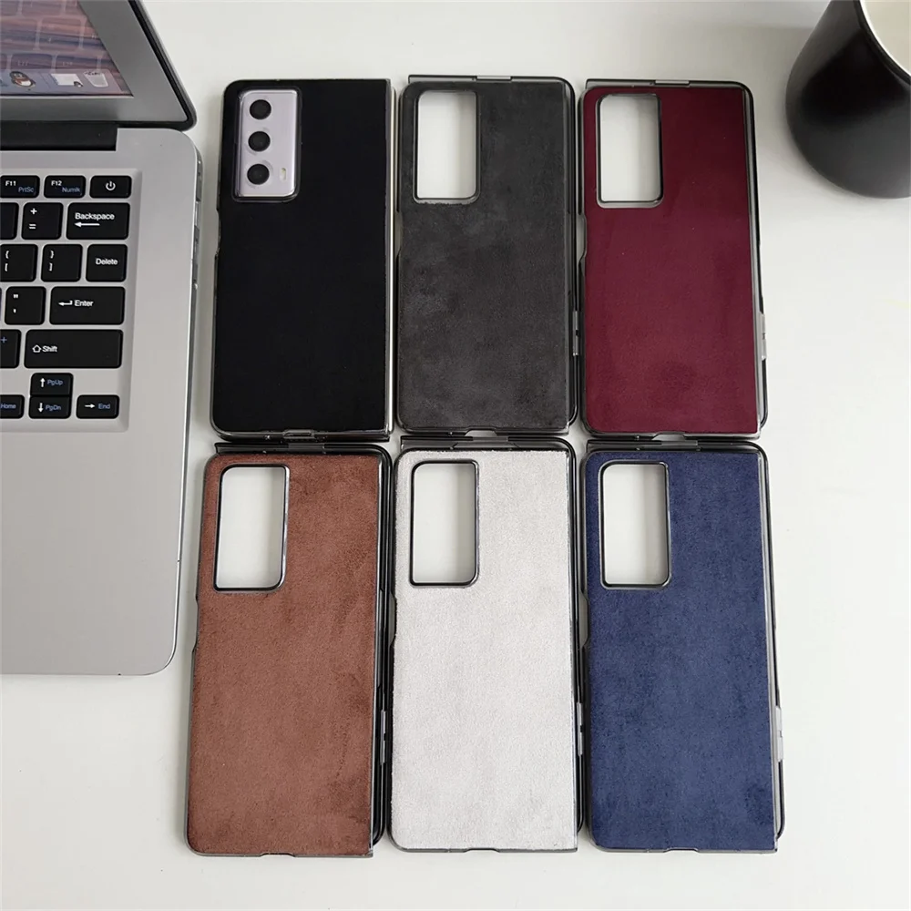 Suede-Leather-Phone-Case-For-Honor-Magic-VS2-Protective-Hard-Shell ...