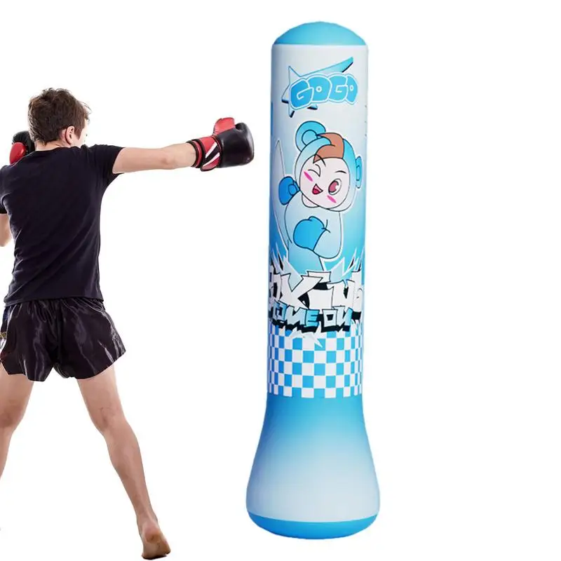 Inflatable-Boxing-Bag-Boxing-Blow-Up-Training-Bag-Training-Exercising ...
