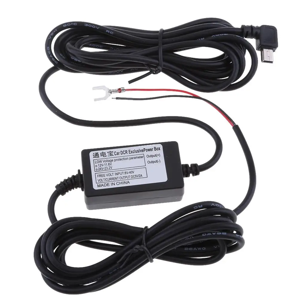 Durable-Cam-Hardwire-Kits-8-36V-to-5V-Power-Adapters-Inverter-Mini-USB ...