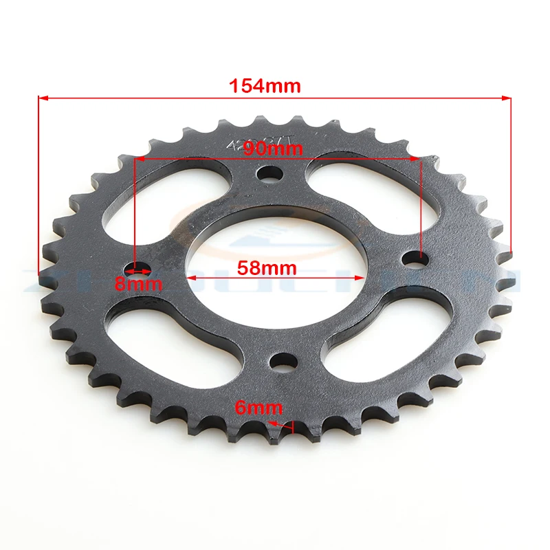 420-37T-Motorcycle-Chain-Sprockets-Rear-Back-Sprocket-Cog-For-110cc ...