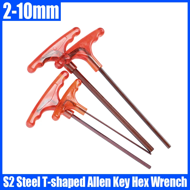 1-8PCS-2MM-10MM-T-shaped-Allen-Key-High-Hardness-S2-Hexagon-Wrench ...