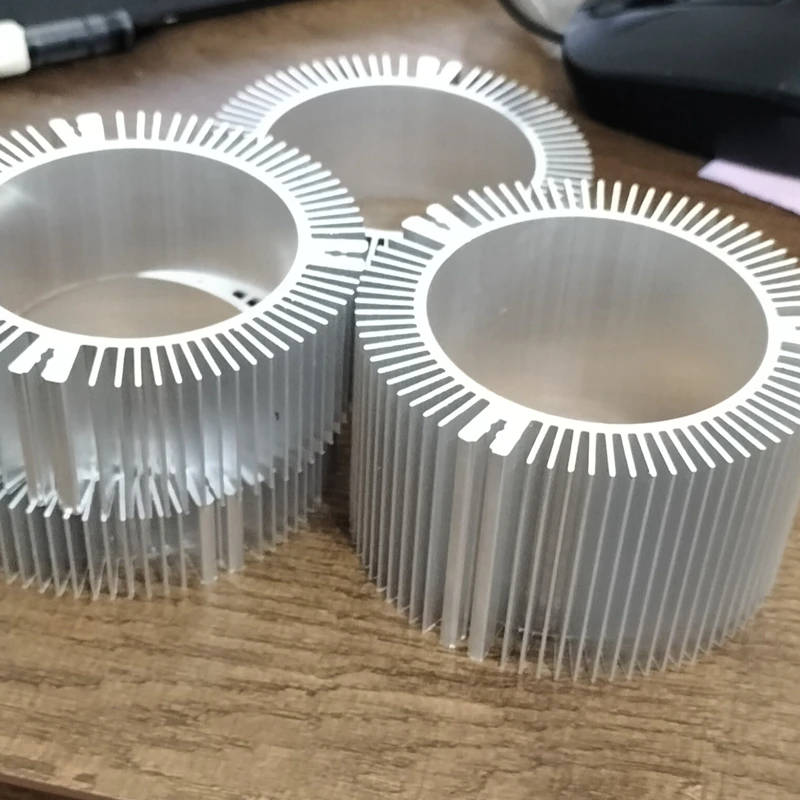 Od85xid60mm Length 20mm 30mm 50mm Customized Aluminium Heatsink Round ...