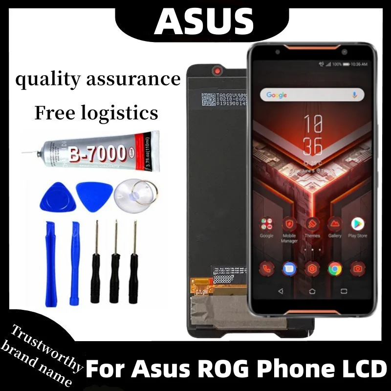 Pantalla LCD AMOLED para Asus ROG Phone ZS600KL, montaje de digitalizador con pantalla táctil ...