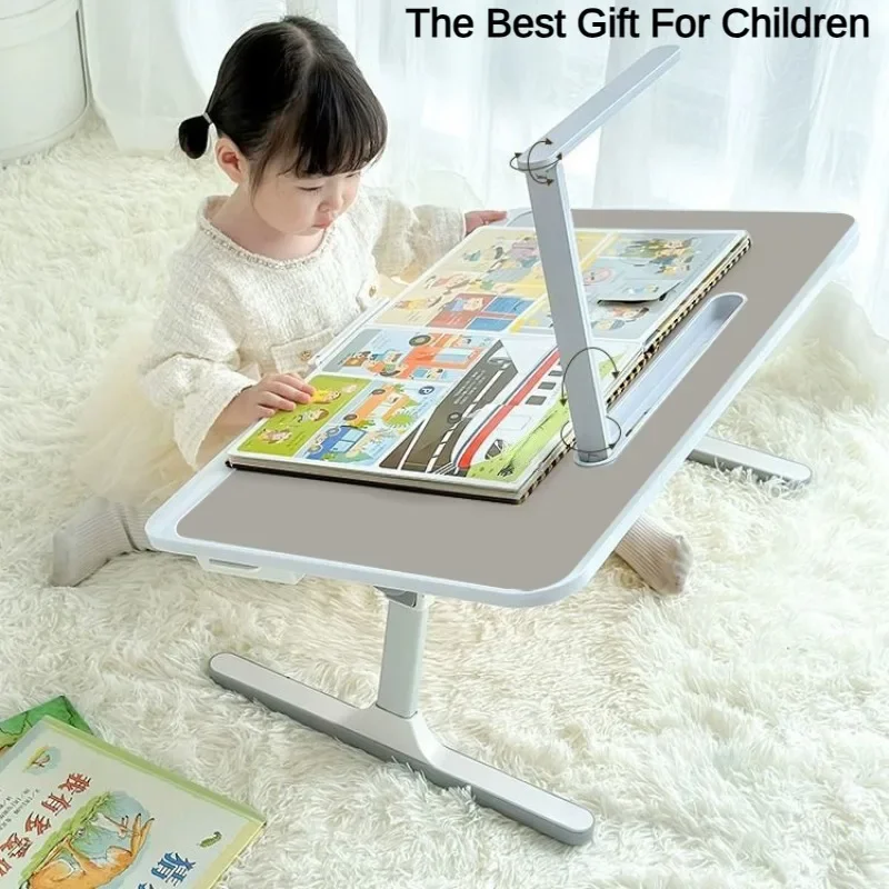 Folding-Laptop-Table-Liftable-Bed-Table-with-Light-5-gear-Height ...