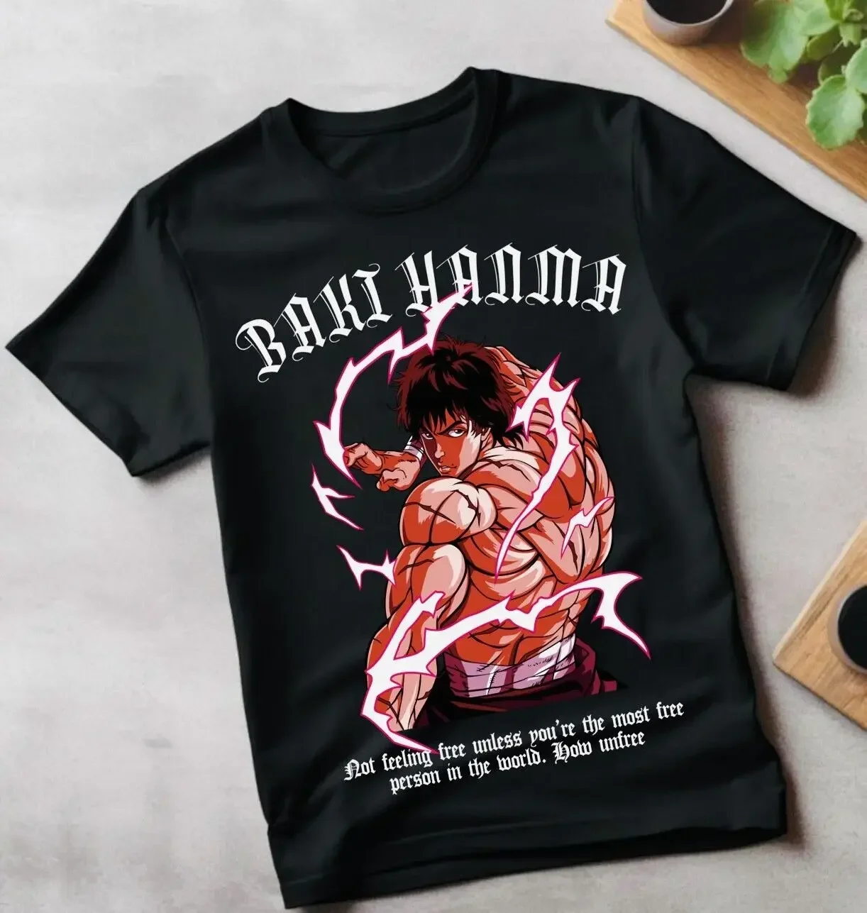 Baki-the-Grappler-T-Shirt-Baki-Hanma-Yujiro-Hanma-Baki-Boxing-Shirt-All ...