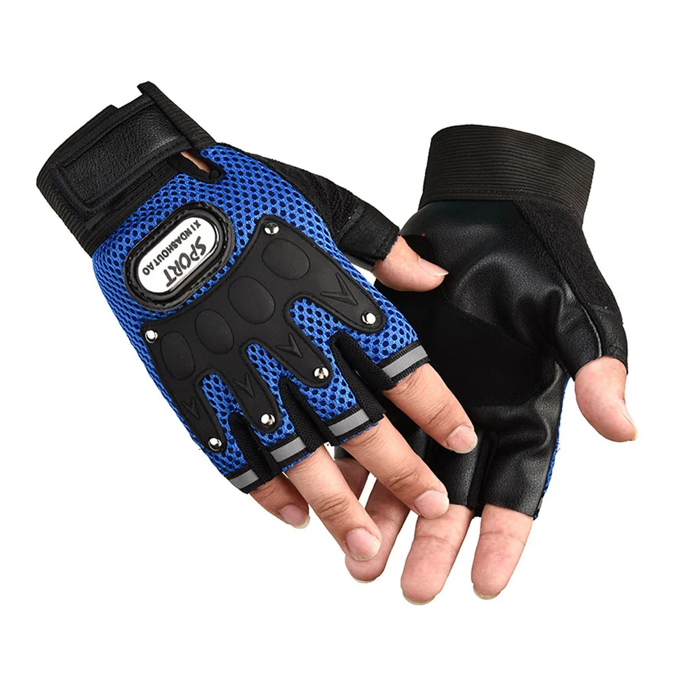 Breathable-Motorcycle-Gloves-Motorbike-Motocross-Moto-Fingerless-GYM ...