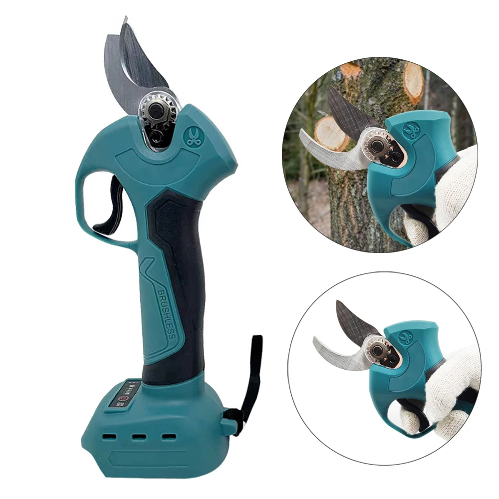 Electric Scissors Cordless Fruit Tree Pruning Shears Brushless Garden ...
