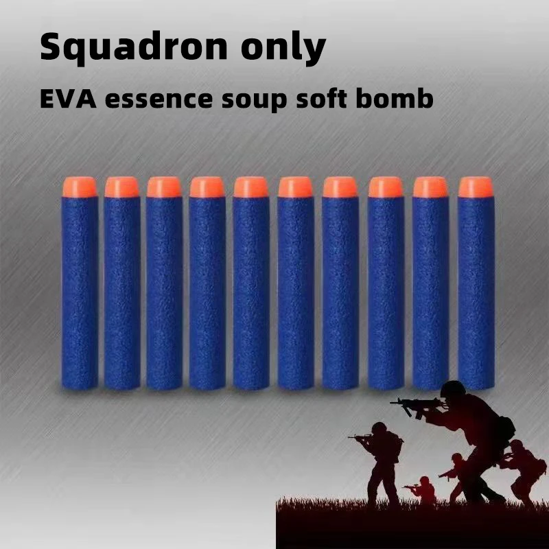 7-2cm-100pcs-For-Nerf-Soft-Bullets-Darts-Round-Head-Refill-Sponge-Darts ...