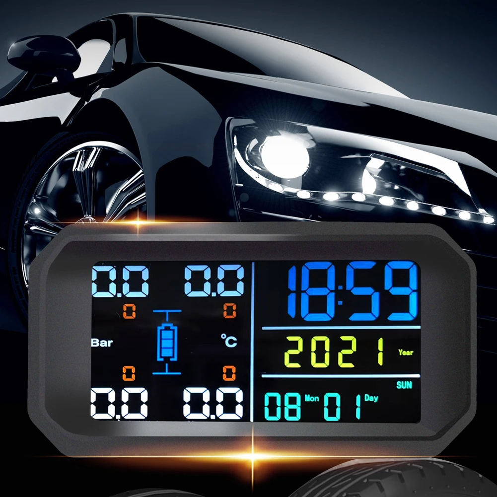 Car-Universal-Tire-Pressure-Monitoring-System-TPMS-Tire-Pressure-Solar ...