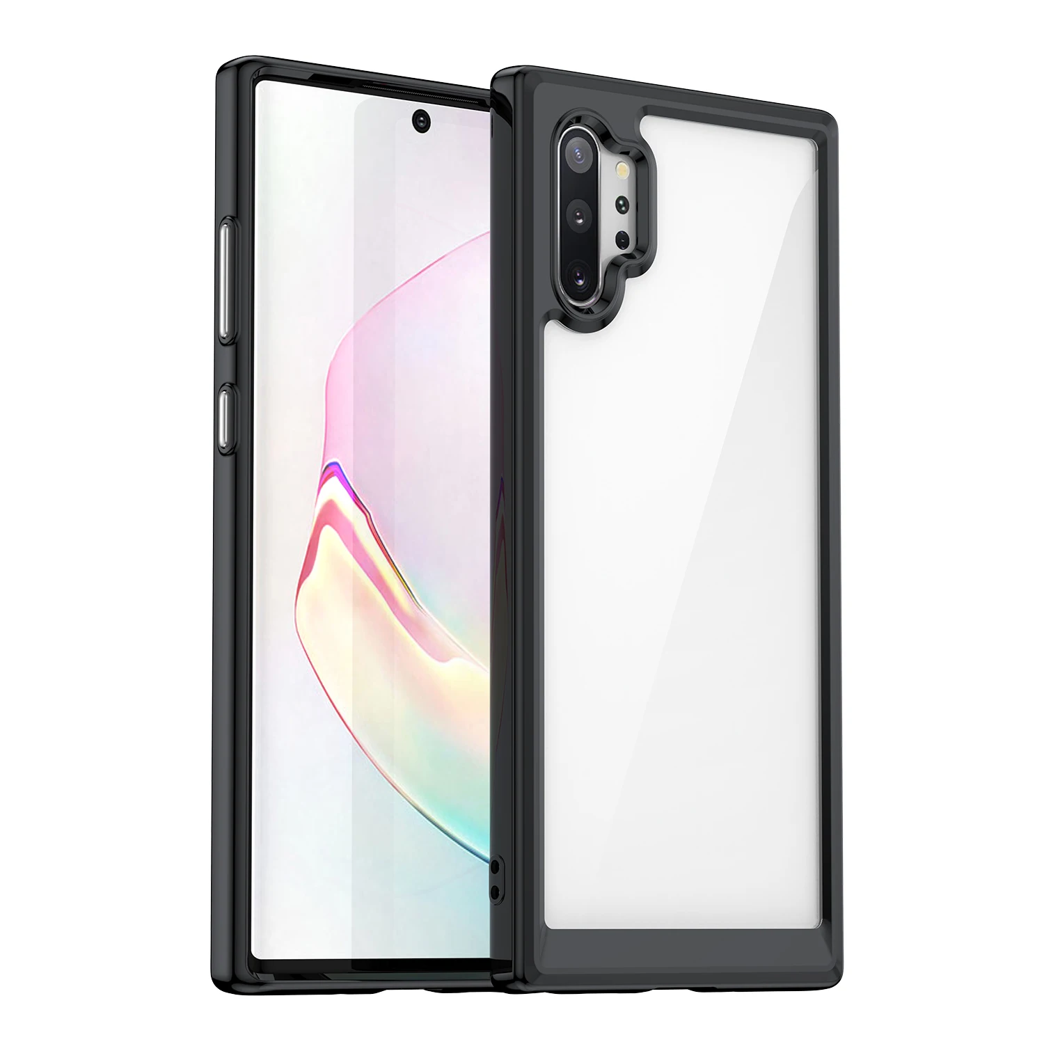 Fundas-transparentes-de-lujo-para-Samsung-note-10-Galaxy-note-10-plus ...
