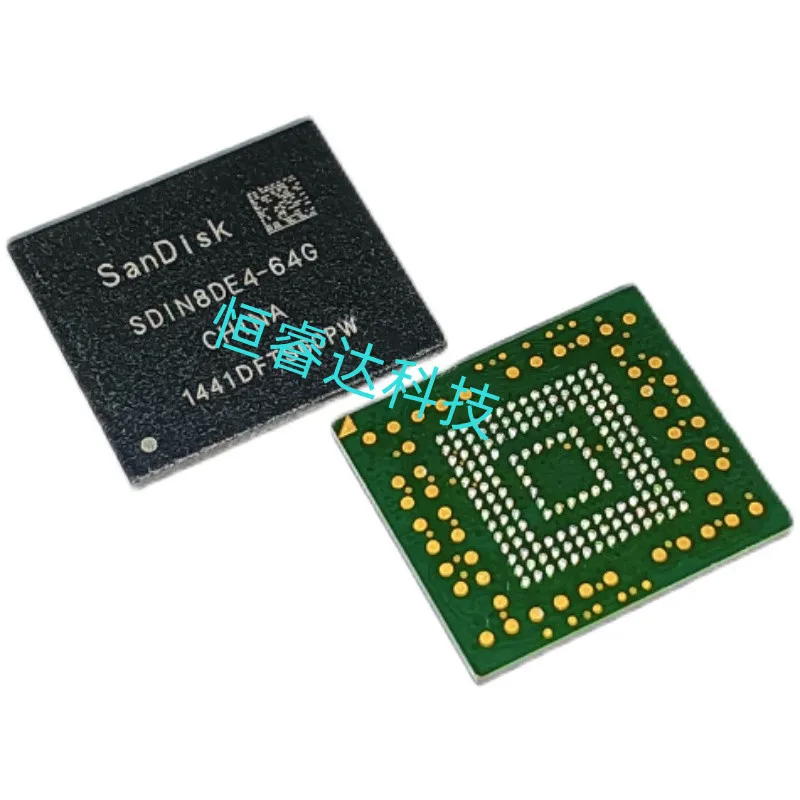 1pcs~10pcs/lot SDIN8DE4-64G SDIN8DE4-64 8DE4-64G BGA153 EMMC 64GB flash ...