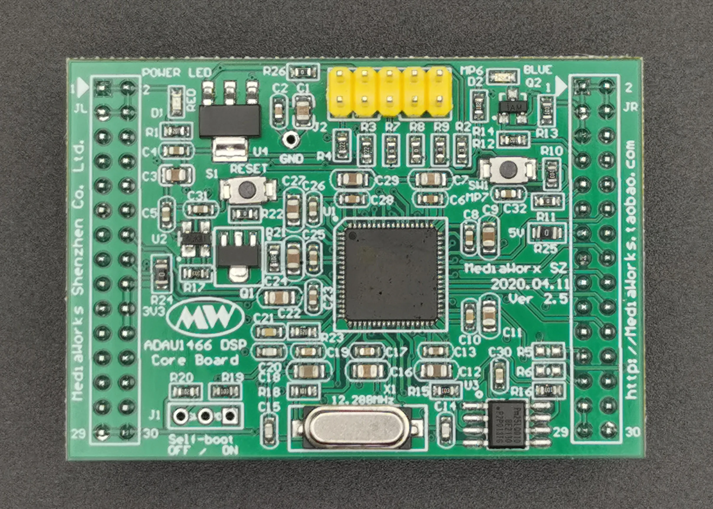 SIGMADSP ADAU1452 / ADAU1466 core board (new)