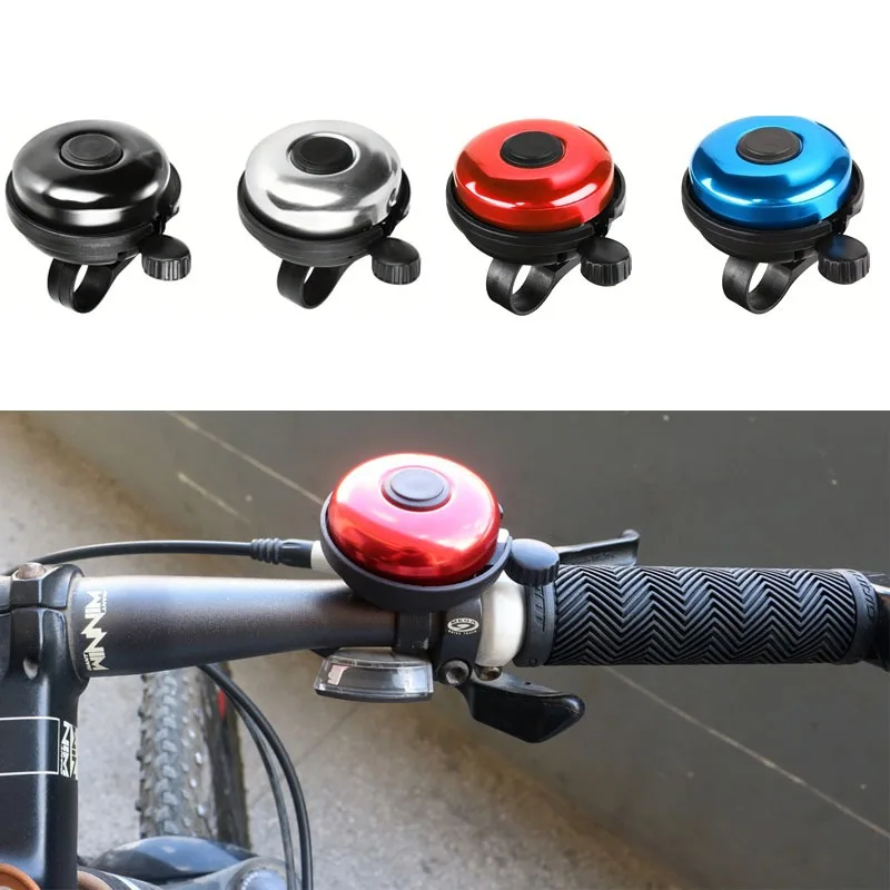 Bicycle Bell Bike Handlebar Bell Ring Aluminum Alloy MTB Safety Warning ...