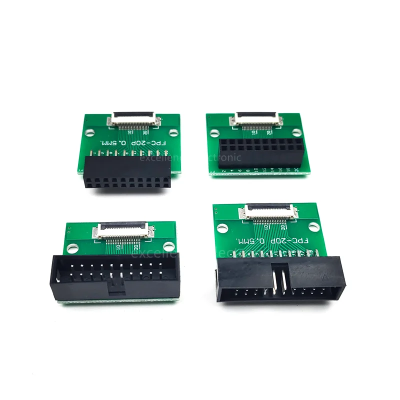 1PCS FFC/FPC 0.5mm Connector SMT Adapter to DC3 Female Header 2.54mm Pitch Through Hole FPC FFC ...