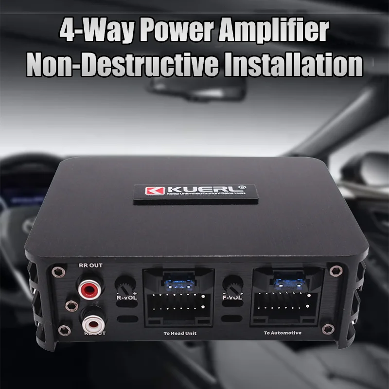 Class-AB-4-60W-Car-Power-Amplifier-Non-Destructive-Installation-DSP-Car ...